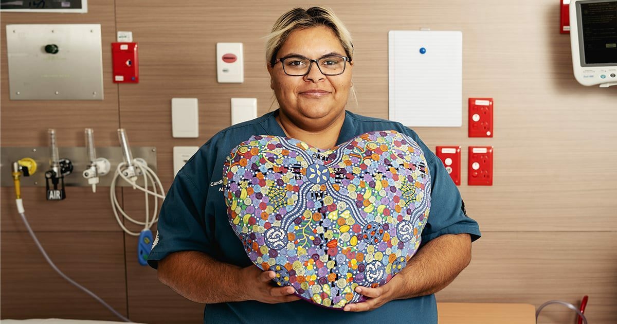 Heart Pillows for Heart Patients – Aboriginal… | Flinders Foundation